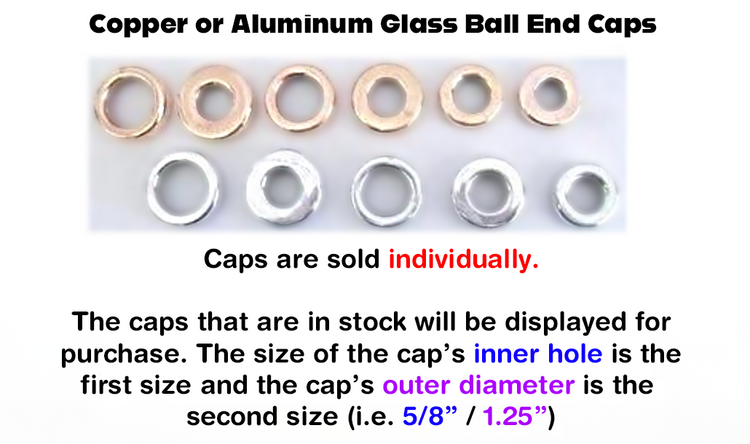 Lightning Rod Ball End Caps – Lightning Rod Parts