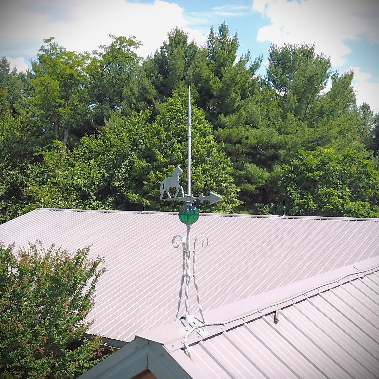 Handblown Pumpkin Glass Lightning Rod Balls – Lightning Rod Parts