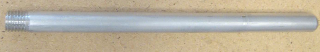 Aluminum 1/2" X 12” Rod [A1212ST] – Lightning Rod Parts