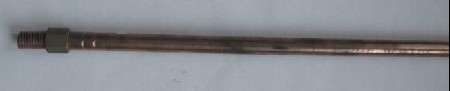 Copper 5/8" X 12" Rod [C5812TH] – Lightning Rod Parts