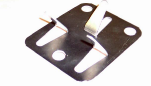 Stamped Adhesive Cable Holder – Lightning Rod Parts